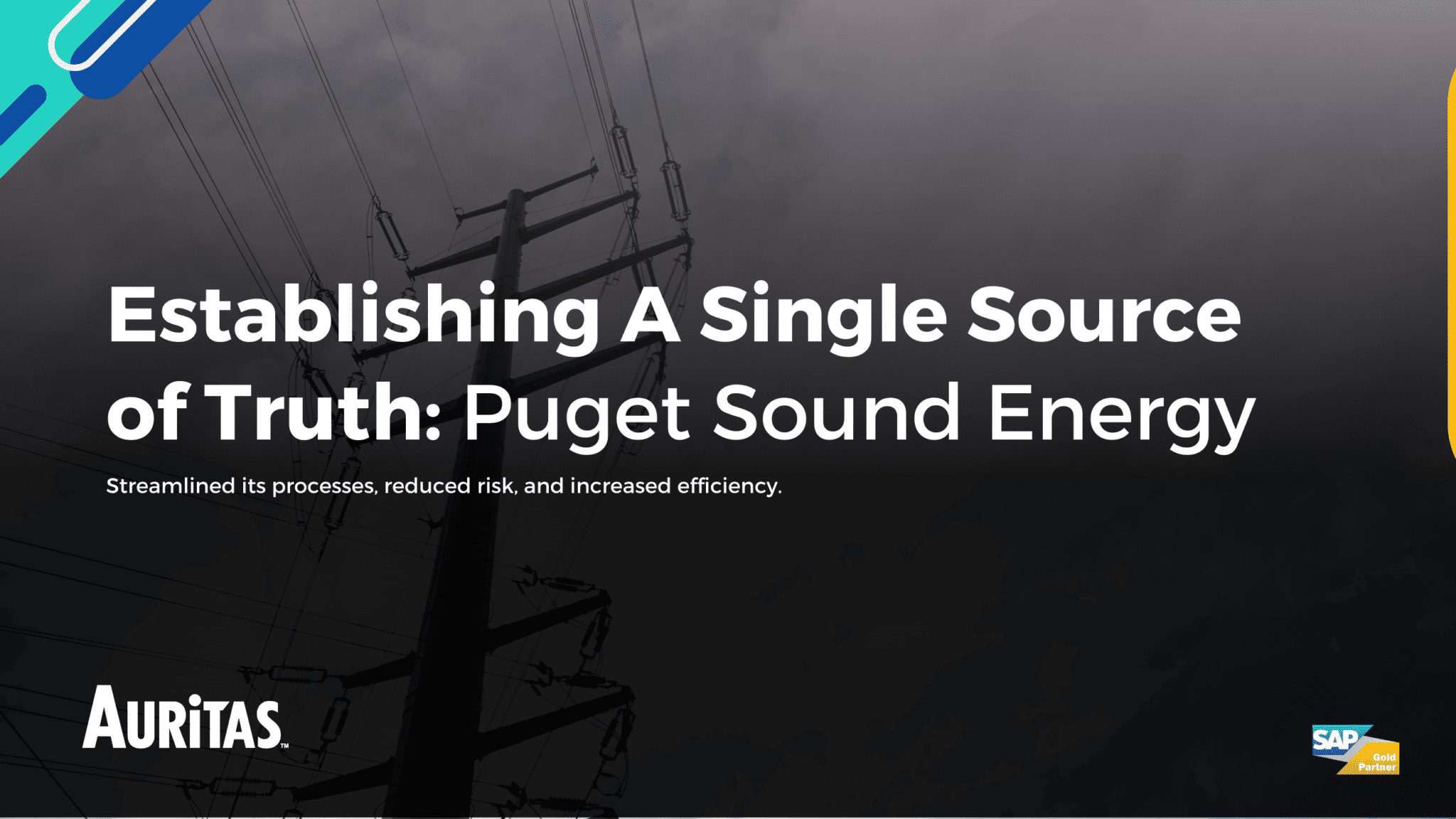 Utilities: Puget Sound Energy - Auritas