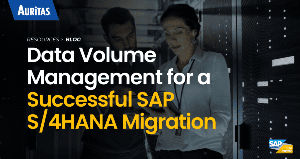Data Volume Management For A Successful S 4hana Migration