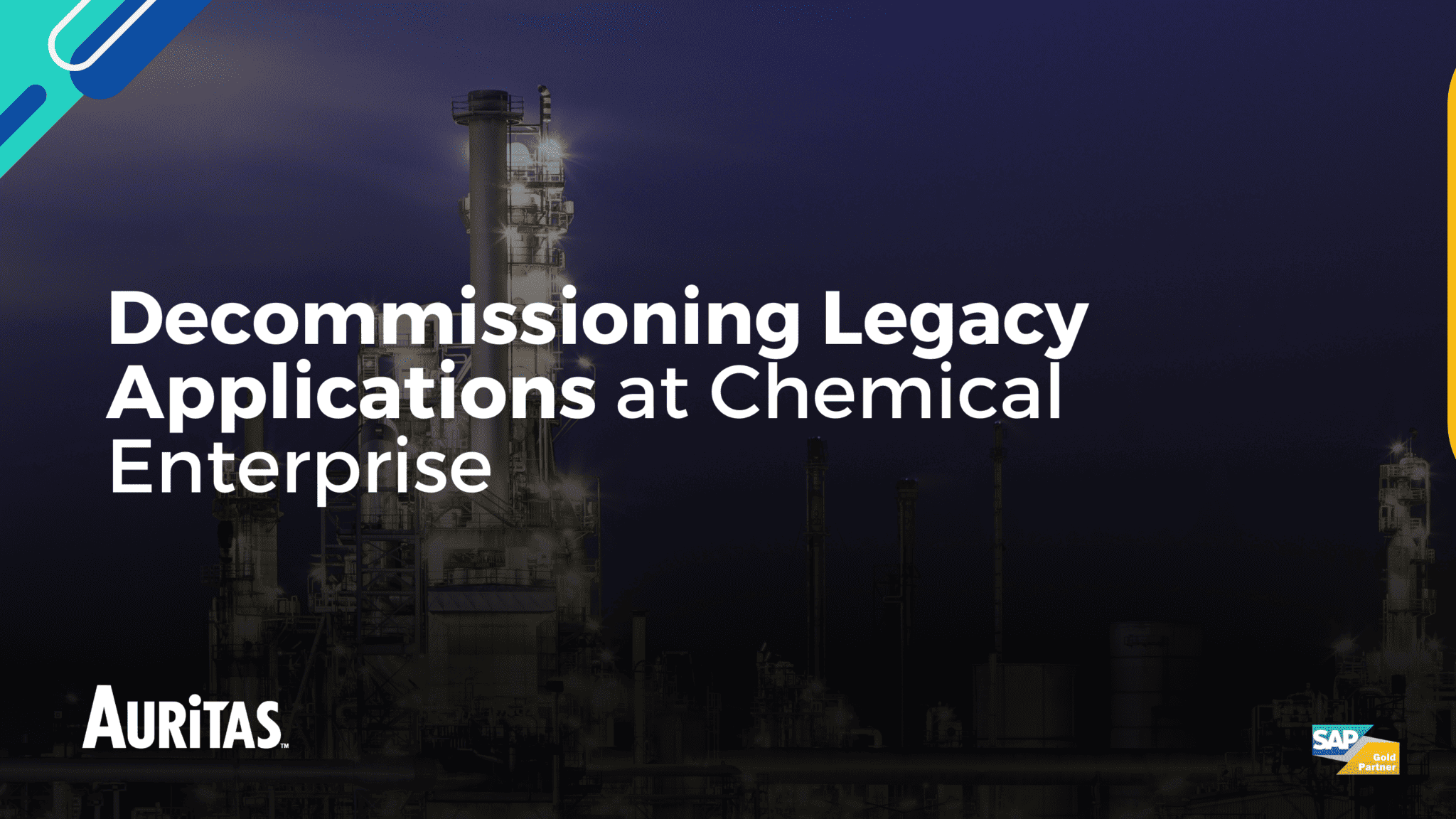 Legacy Decommissioning at Chemical Enterprise - Auritas
