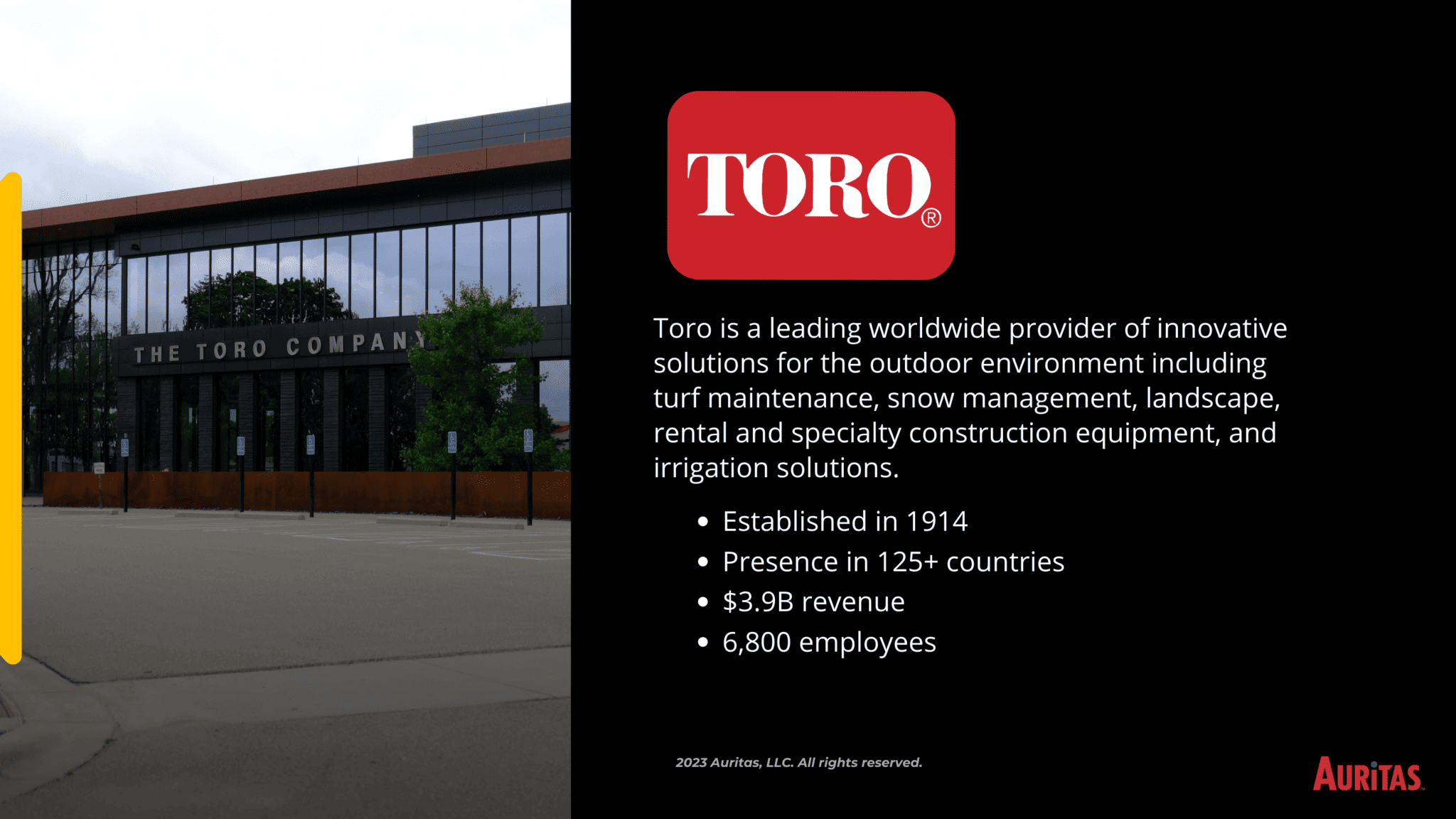 Vendor Invoice Management Optimization: Toro - Auritas