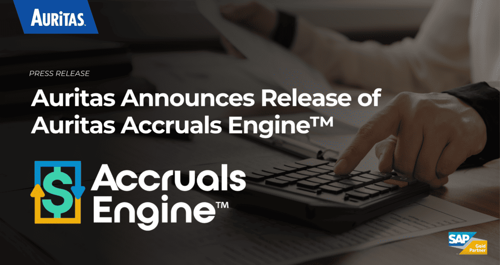 Auritas Announces Release of Auritas Accruals Engine™