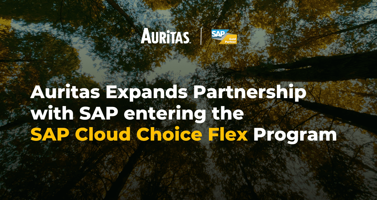 Auritas is a SAP Cloud Choice Flex Partner