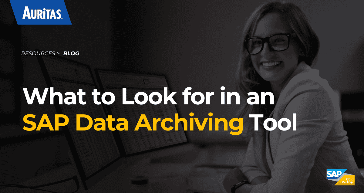 What to Look for in an SAP Data Archiving Tool